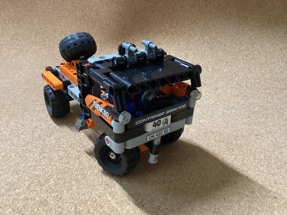 LEGO MOC 42062jeepfc trail truck by SheldonMOC | Rebrickable - Build ...