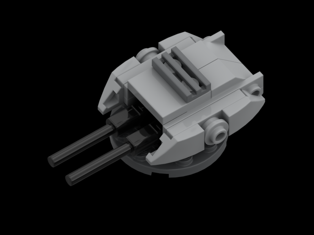 LEGO MOC Imperial Light Cruiser (75315-1) front and cannon modification ...