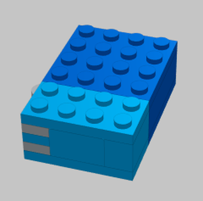 LEGO MOC Small Lego Lighter by LegoLuke13 | Rebrickable - Build with LEGO
