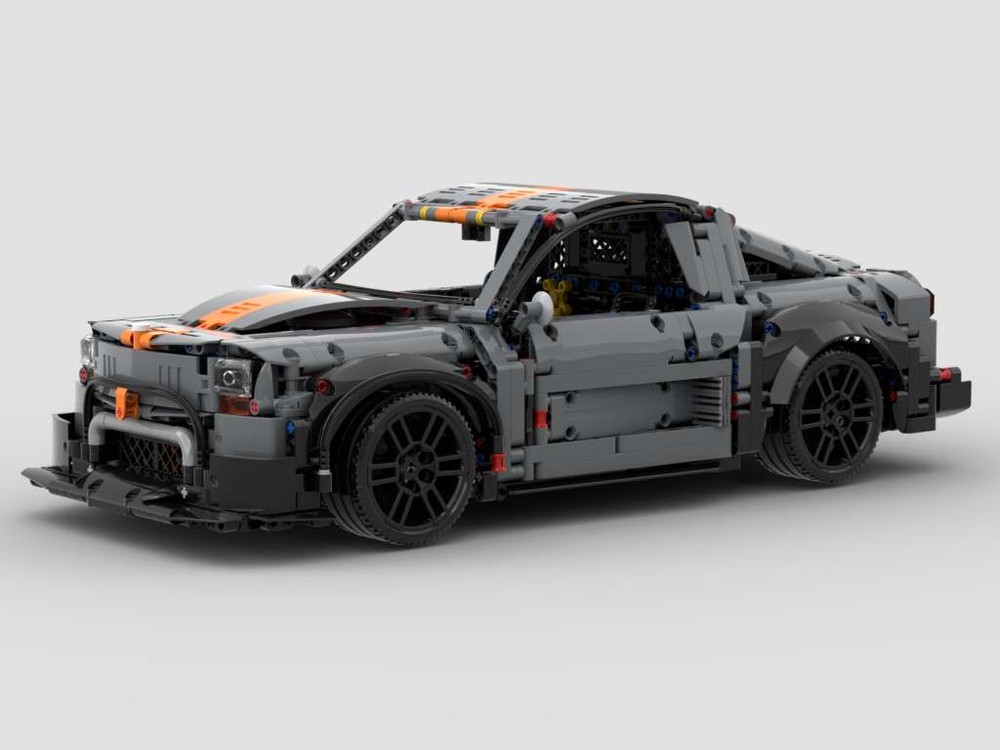 LEGO MOC Muscle Car by Don_Santos | Rebrickable - Build with LEGO