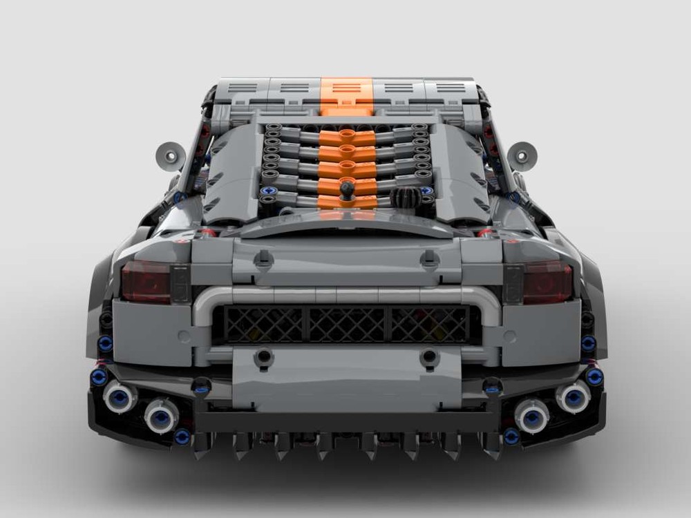 LEGO MOC Muscle Car by Don_Santos | Rebrickable - Build with LEGO