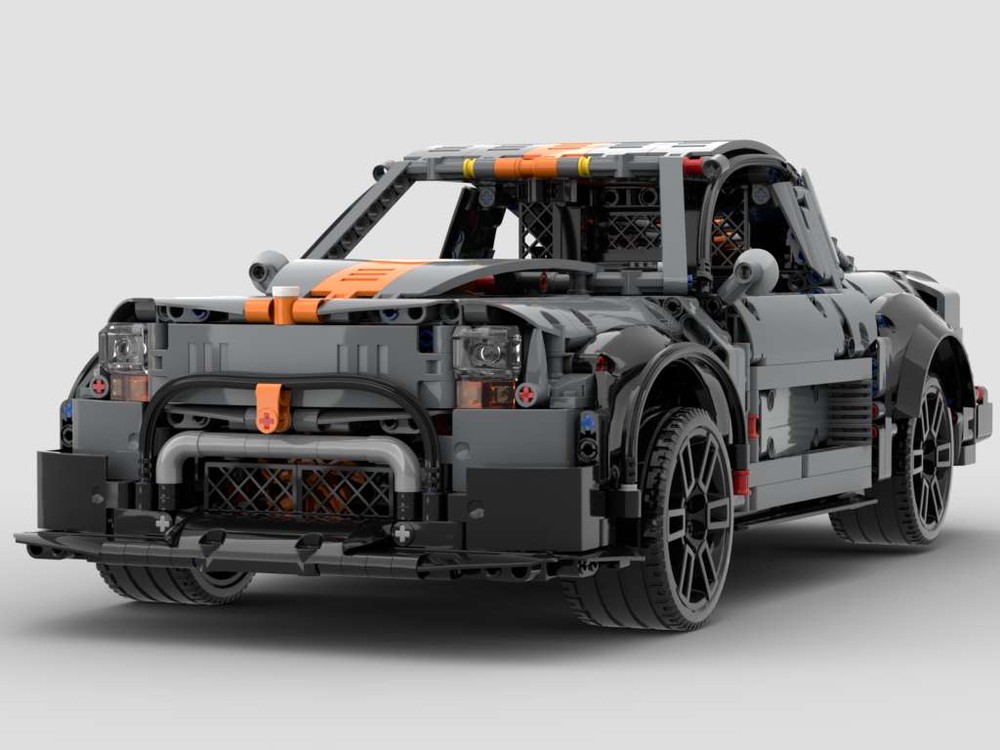 LEGO MOC Muscle Car by Don_Santos | Rebrickable - Build with LEGO