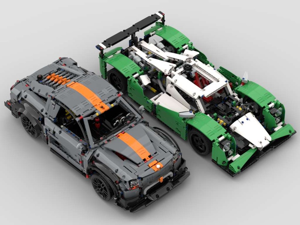 LEGO MOC Muscle Car by Don_Santos | Rebrickable - Build with LEGO