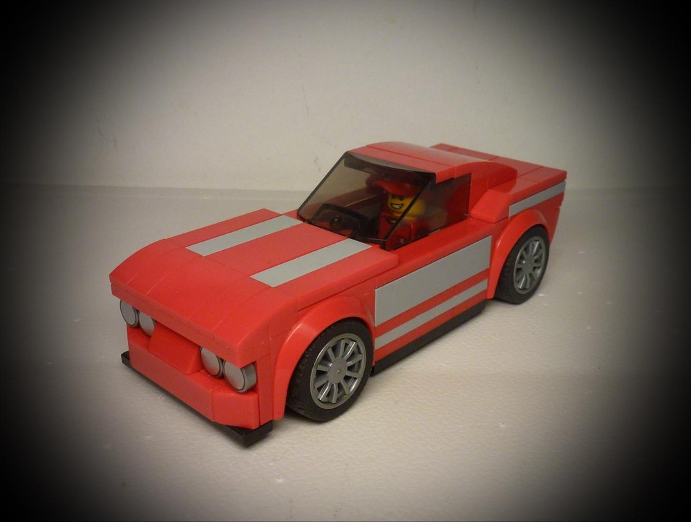 LEGO MOC 75874 Muscle Car Convertible by perbonde | Rebrickable - Build ...