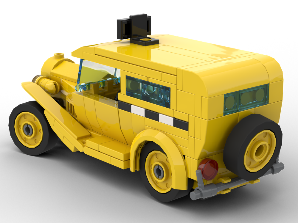 Lego Moc Classic Sedan By Dongeraldo Rebrickable Build With Lego