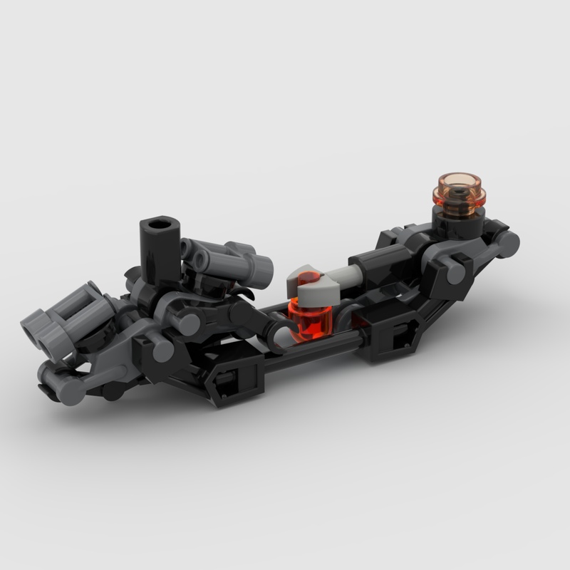 LEGO MOC Robotic ship mini build by StoneSymmetry | Rebrickable - Build ...