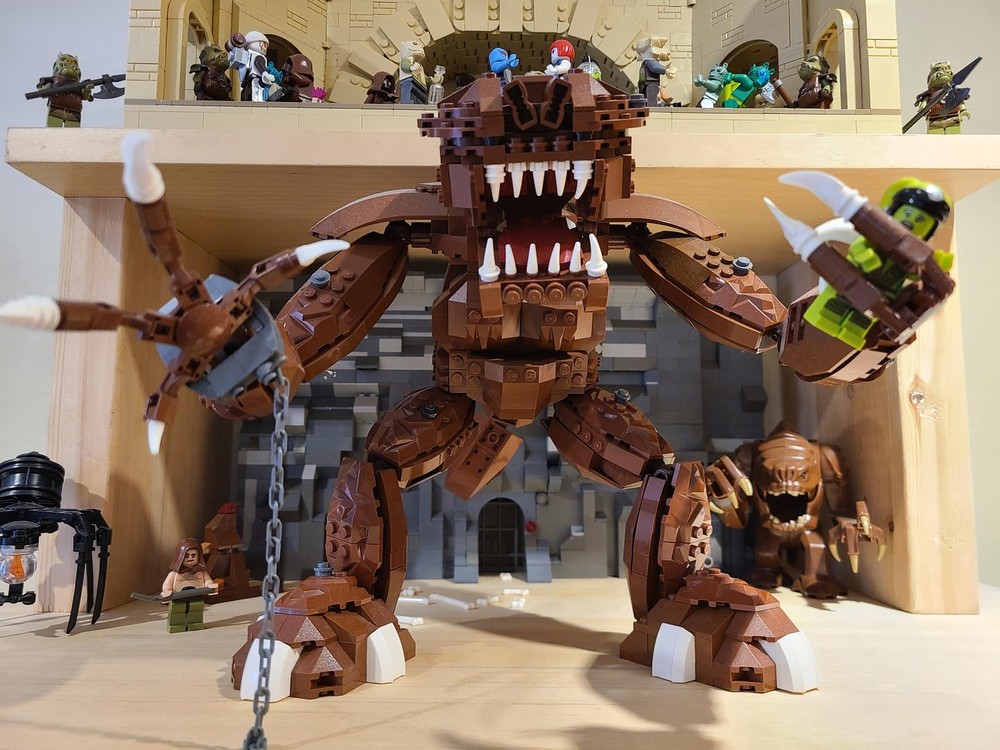 LEGO MOC The Ultimate Rancor by Rossco311 | Rebrickable - Build with LEGO