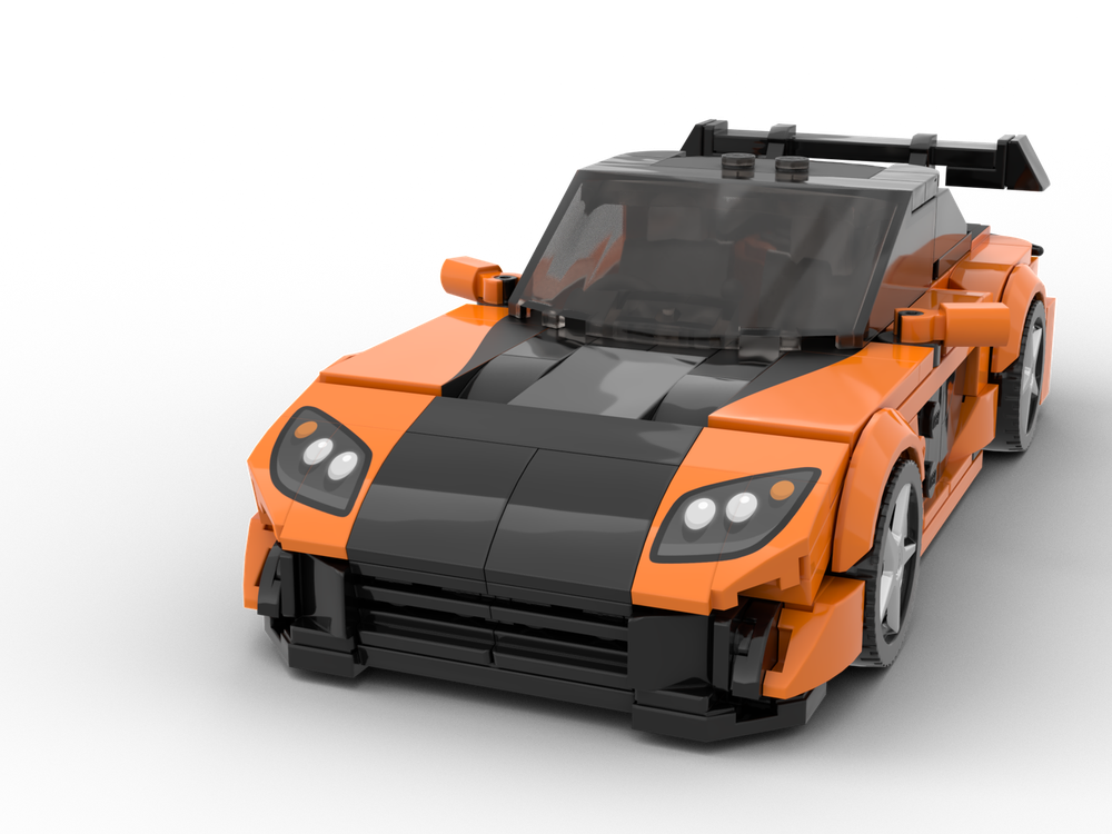 LEGO MOC Hans Mazda RX-7 VeilSide from Fast and Furious Tokyo Drift by ...