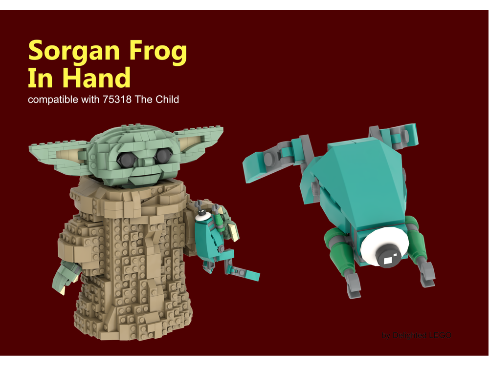 LEGO MOC Sorgan frogs, compatible with 75318 The Child by Delightful ...