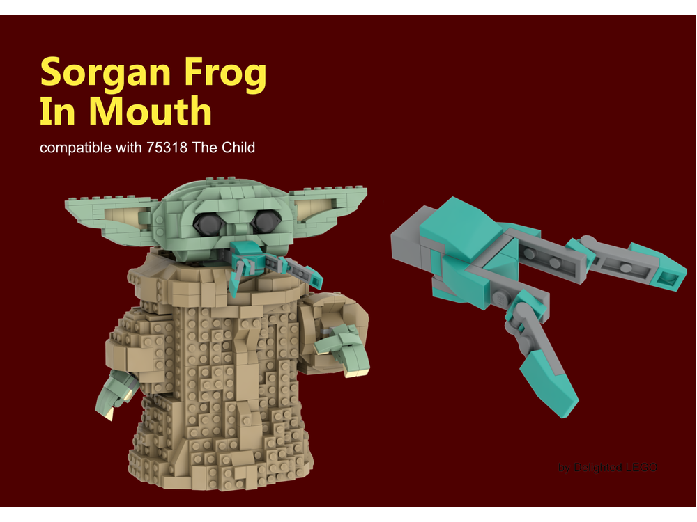 LEGO MOC Sorgan frogs, compatible with 75318 The Child by Delightful ...