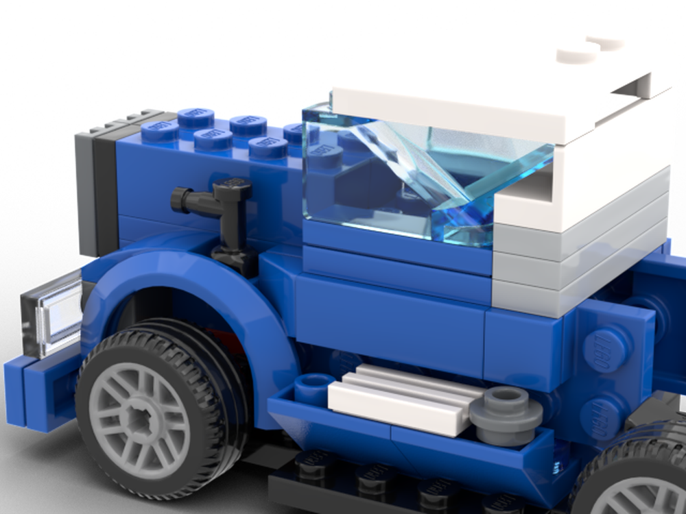 LEGO MOC 60312 - Semi Truck by hoppepe | Rebrickable - Build with LEGO