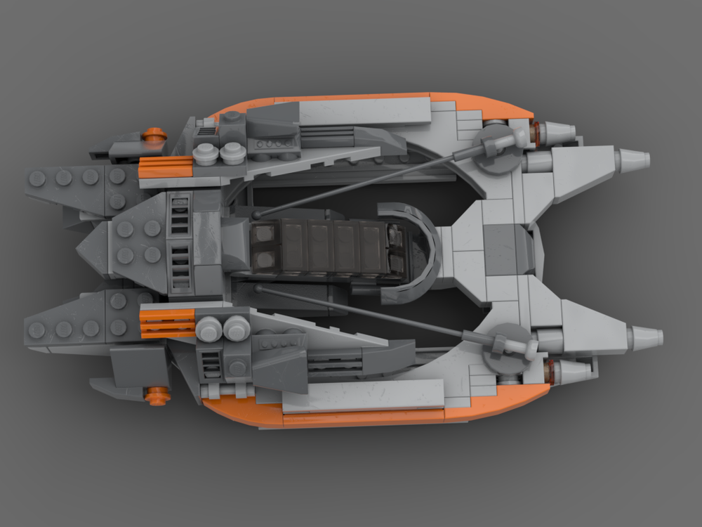 LEGO MOC Spaceship #1 by itsphlippy | Rebrickable - Build with LEGO