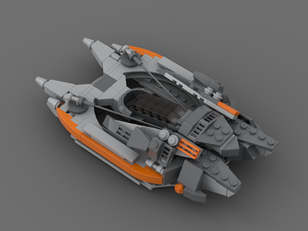LEGO MOC Spaceship #1 by itsphlippy | Rebrickable - Build with LEGO