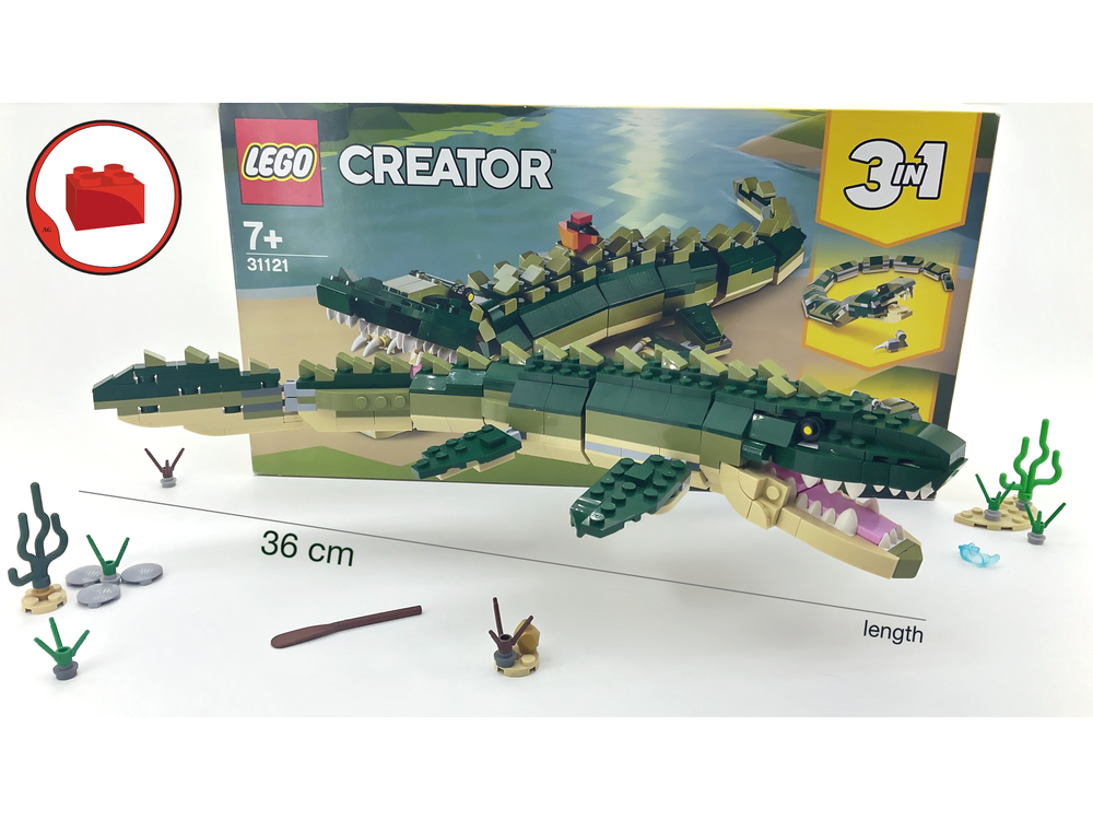 LEGO MOC Big Mosasaur - Lego Creator 31121 by Bricks Ideas ...