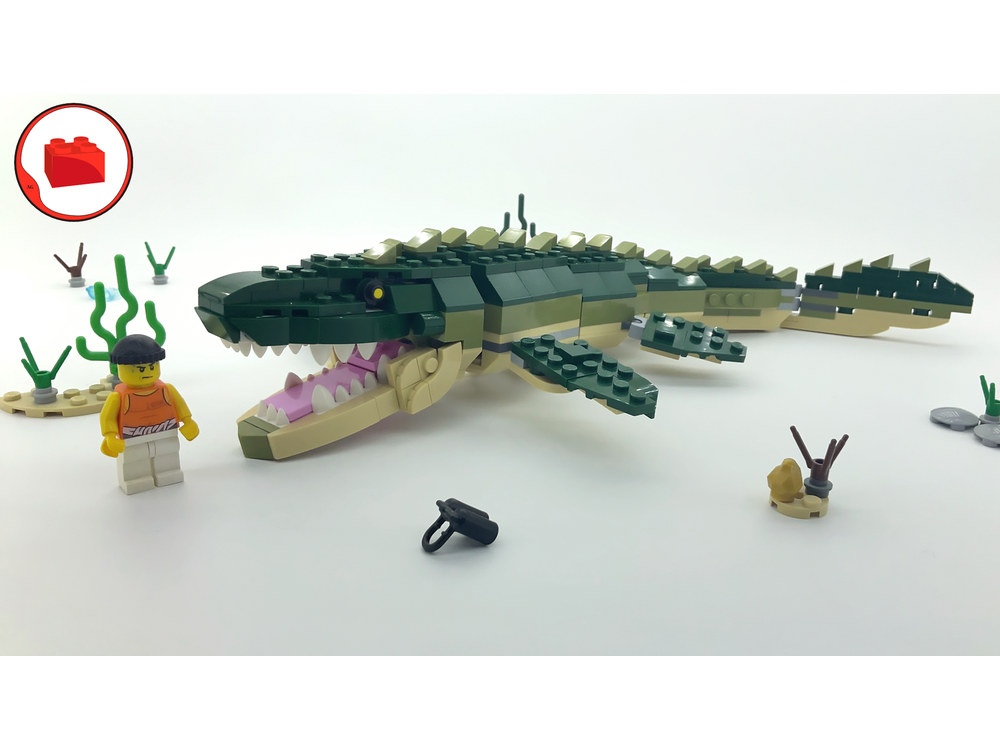 LEGO MOC Big Mosasaur - Lego Creator 31121 by Bricks Ideas ...