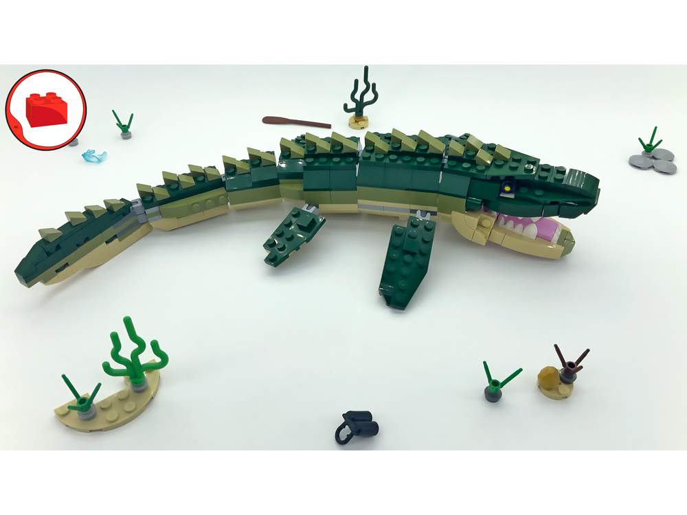 LEGO MOC Big Mosasaur - Lego Creator 31121 by Bricks Ideas ...