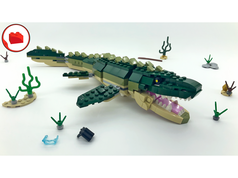 LEGO MOC Big Mosasaur - Lego Creator 31121 by Bricks Ideas ...