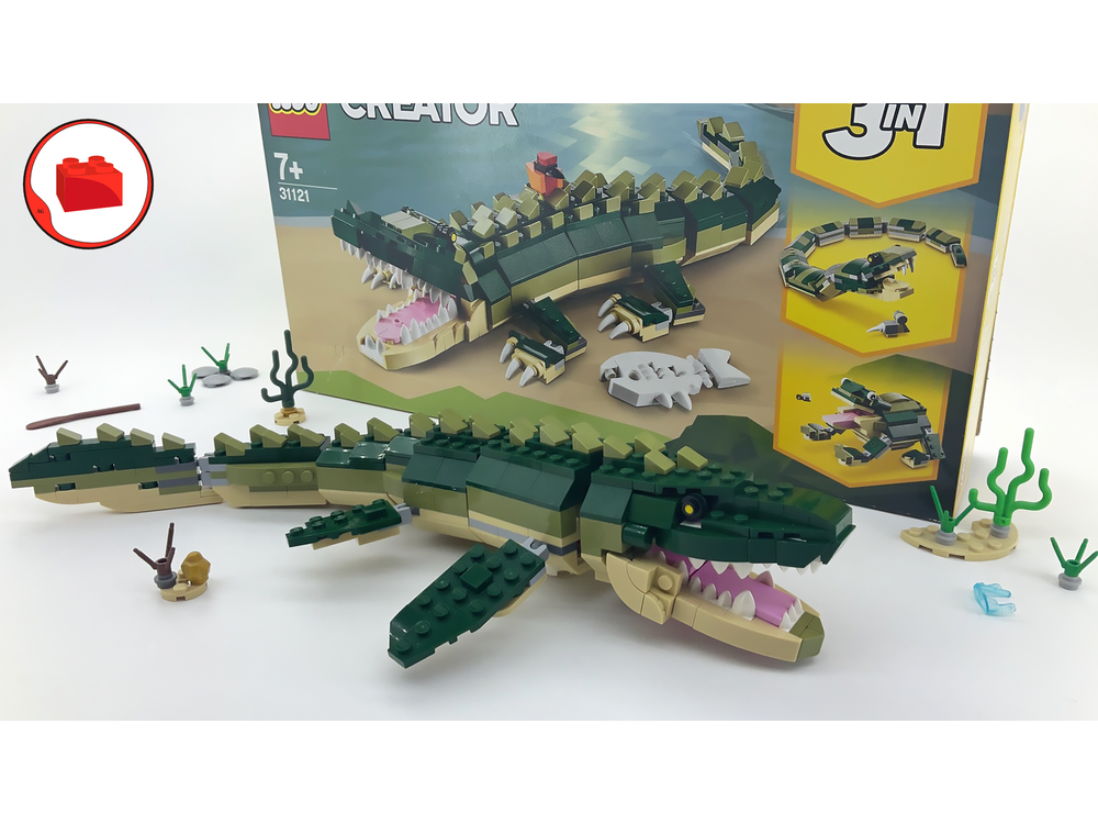 LEGO MOC Big Mosasaur - Lego Creator 31121 by Bricks Ideas ...
