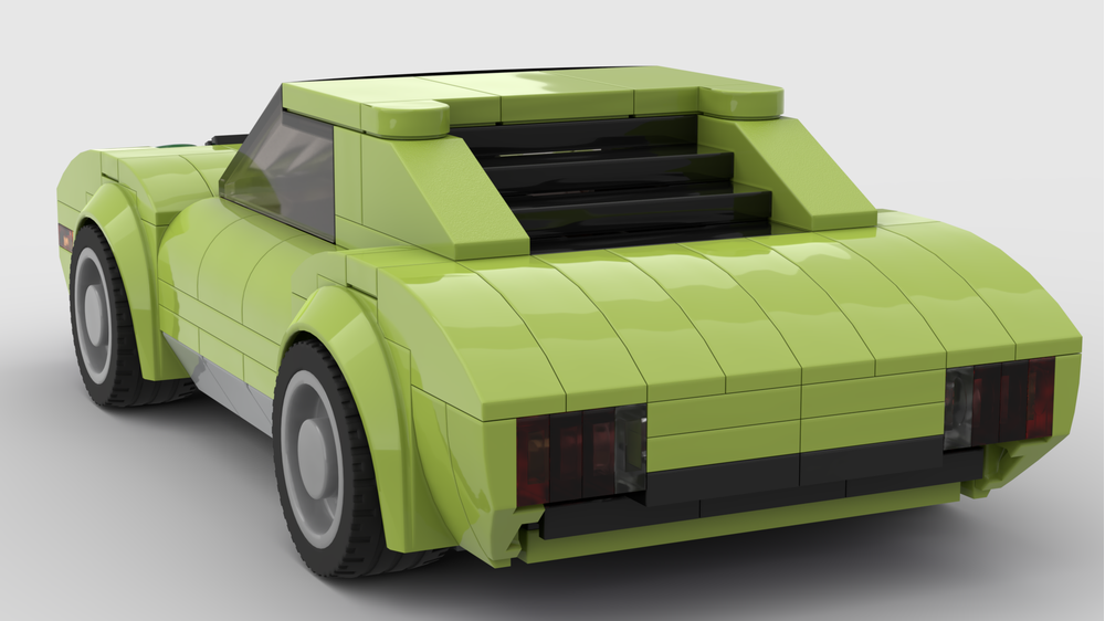 Lego Moc Lamborghini Miura By Chichikb Rebrickable Build With Lego