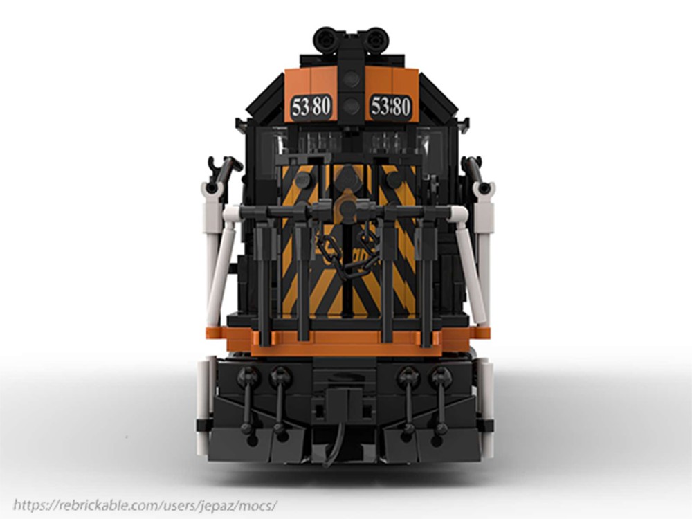 LEGO MOC Denver & Rio Grande Western EMD SD40T-2 by jepaz | Rebrickable ...