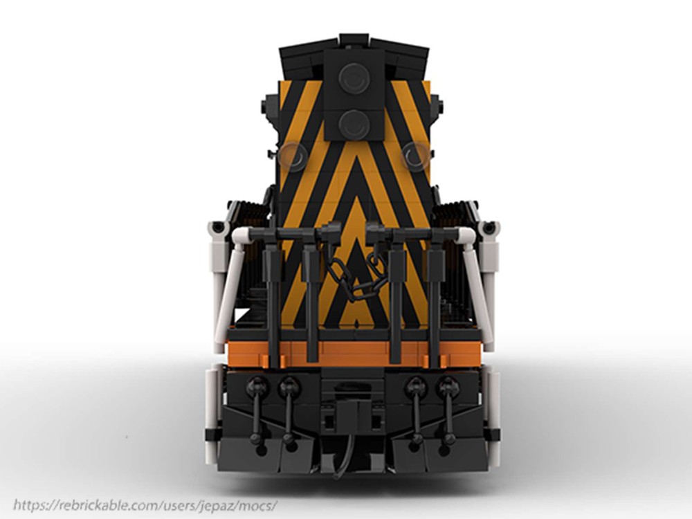 LEGO MOC Denver & Rio Grande Western EMD SD40T-2 by jepaz | Rebrickable ...