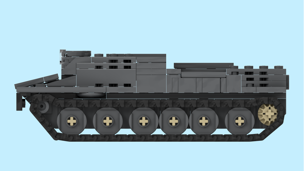 LEGO MOC PT-76B & BTR-50PK by eattoaster | Rebrickable - Build with LEGO