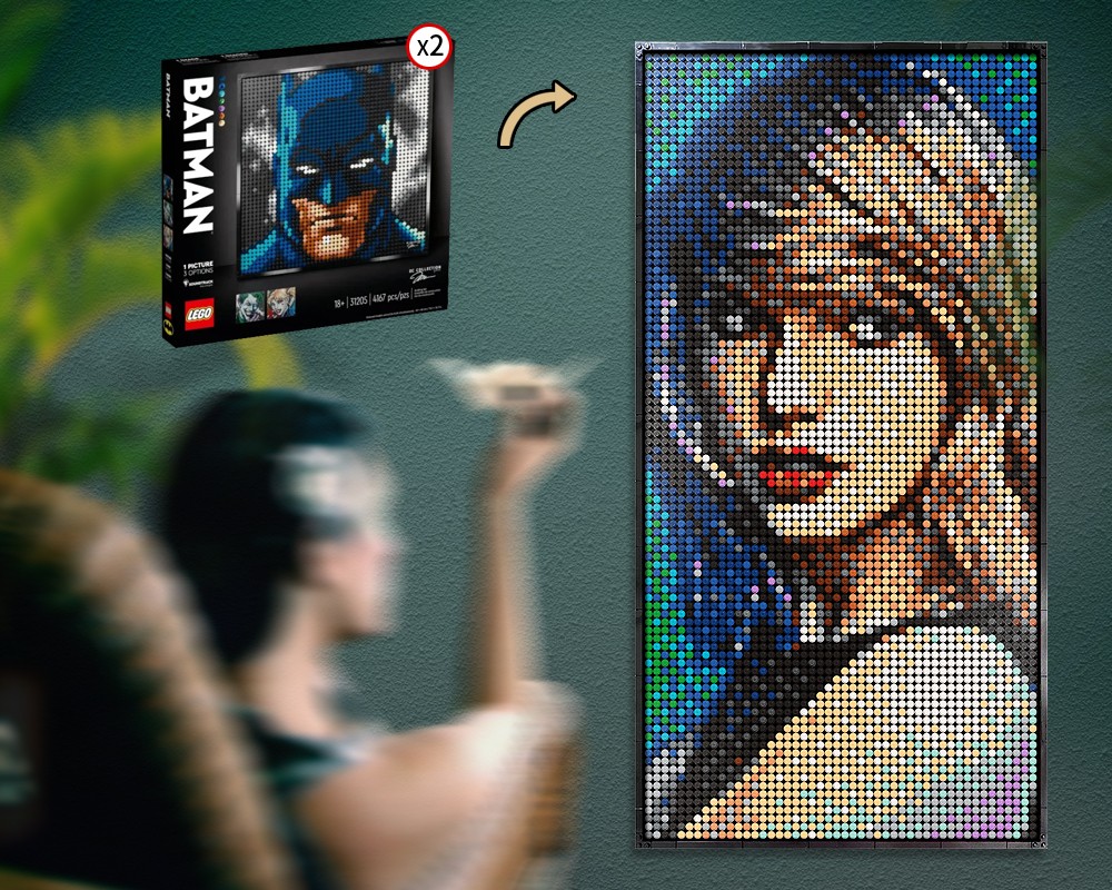 LEGO MOC 31205x2Taylor Swift by KSZD | Rebrickable - Build with LEGO