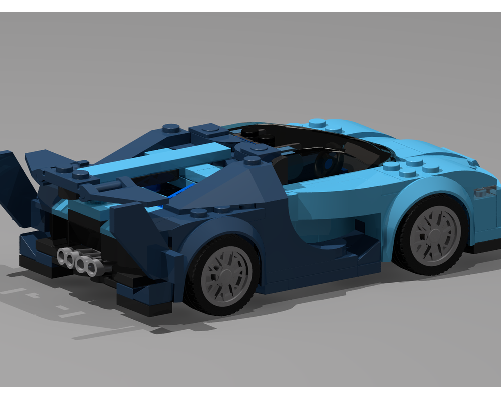 LEGO MOC Bugatti Vision Gran Turismo by deconsnowman | Rebrickable ...