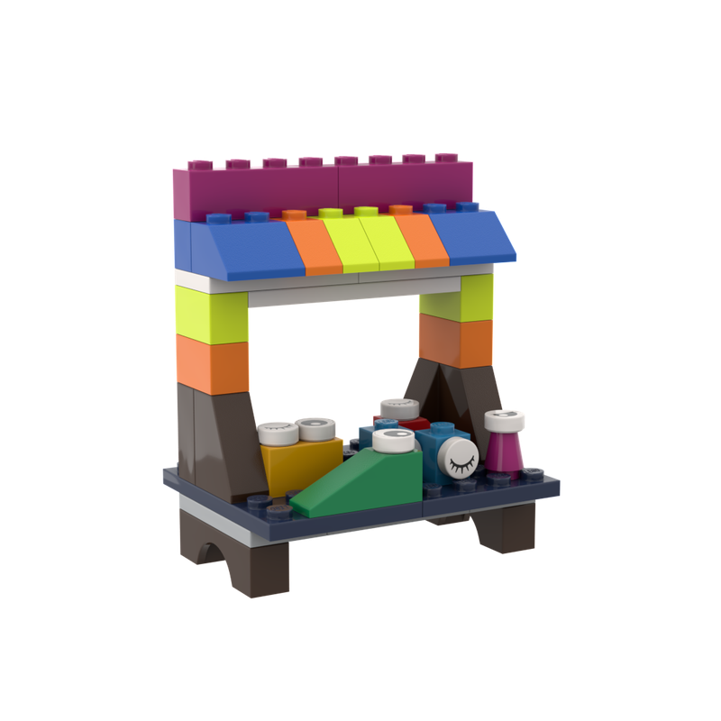 LEGO MOC 10696: Space Market Stall (Level 1) by BrickAlchemist ...