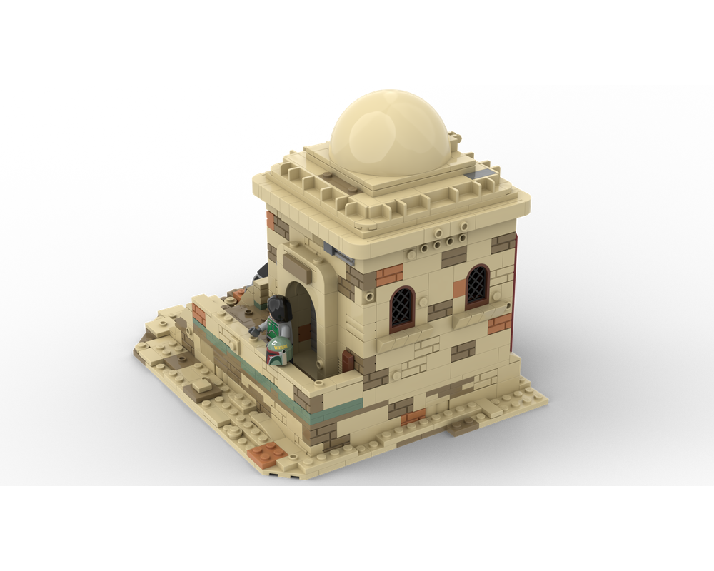 Lego Moc Sw House On Tatooine 3 By Mocopolis Rebrickable Build