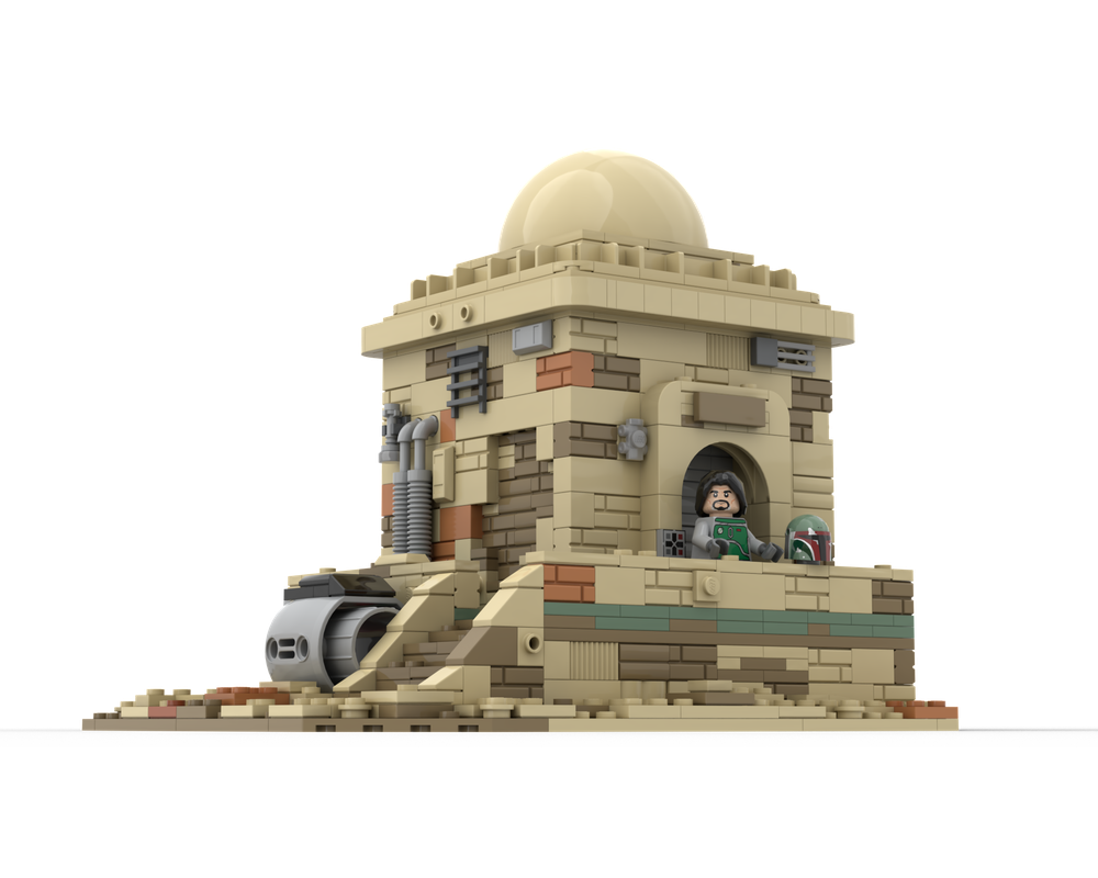 Lego Moc Sw House On Tatooine 3 By Mocopolis Rebrickable Build