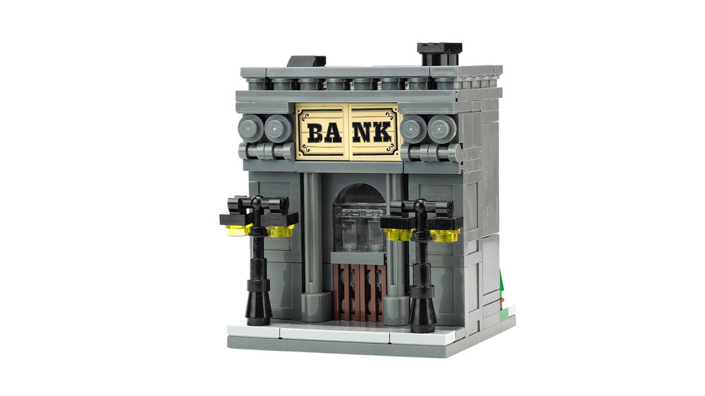 LEGO MOC Bank by De_Marco | Rebrickable - Build with LEGO
