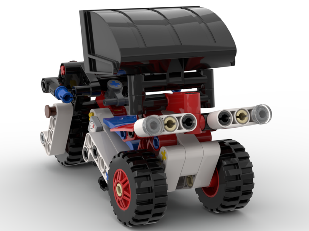 LEGO MOC 42116 - Motor Tricycle by InfernalQuack | Rebrickable - Build ...
