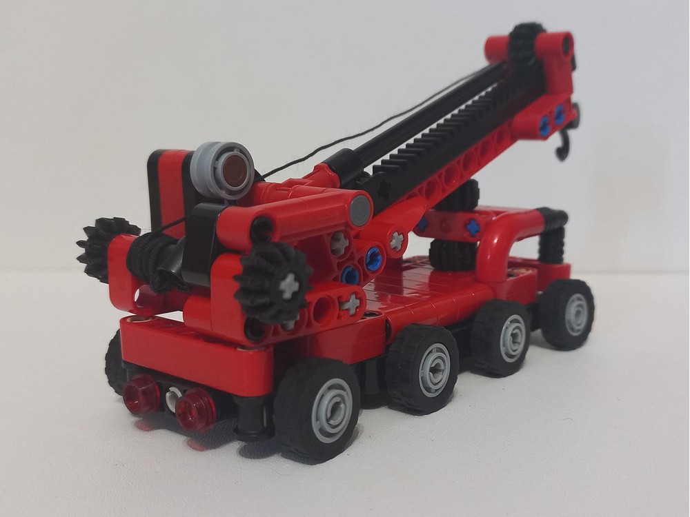 LEGO MOC Mini crane. Мини-кран by L_T_F_K | Rebrickable - Build with LEGO