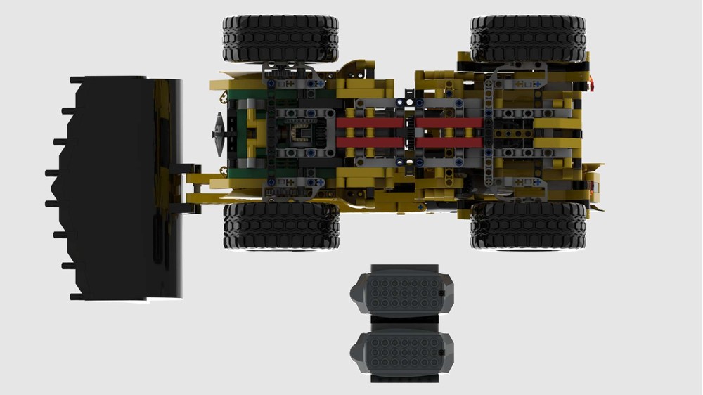 LEGO MOC 42030 C-Model: Remote Controlled Telehandler by SelfEsteem ...