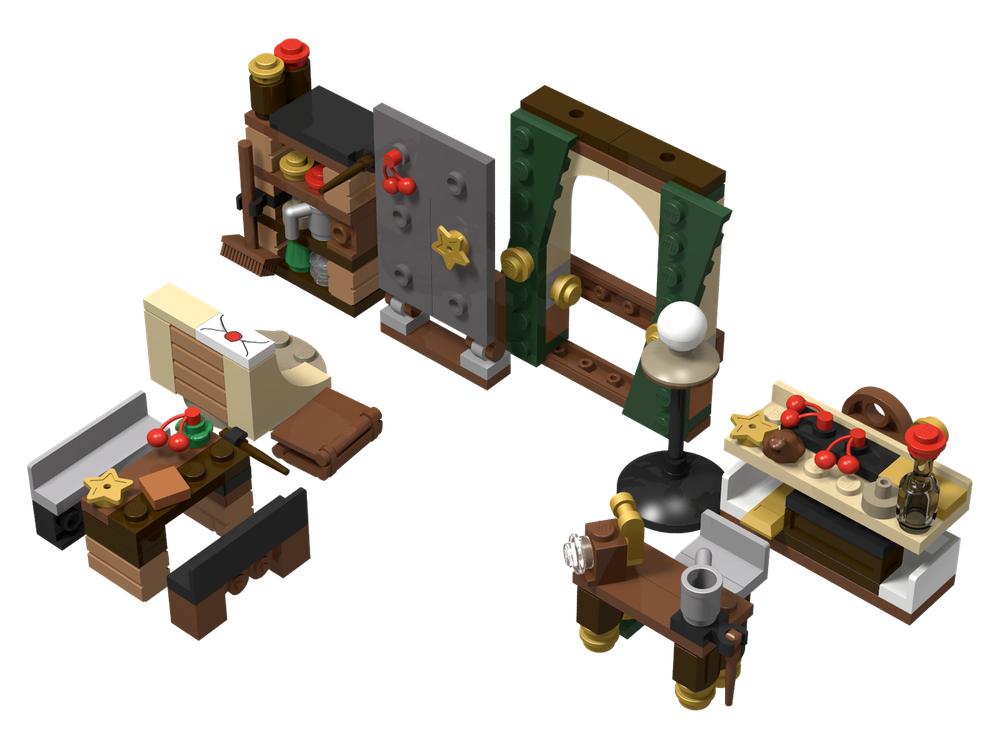 LEGO MOC Magic Classroom by lupiter | Rebrickable - Build with LEGO