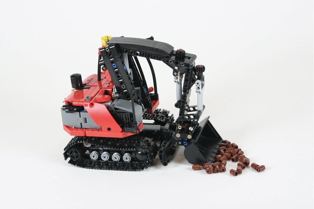 LEGO MOC Skid Excavator by thirdwigg | Rebrickable - Build with LEGO