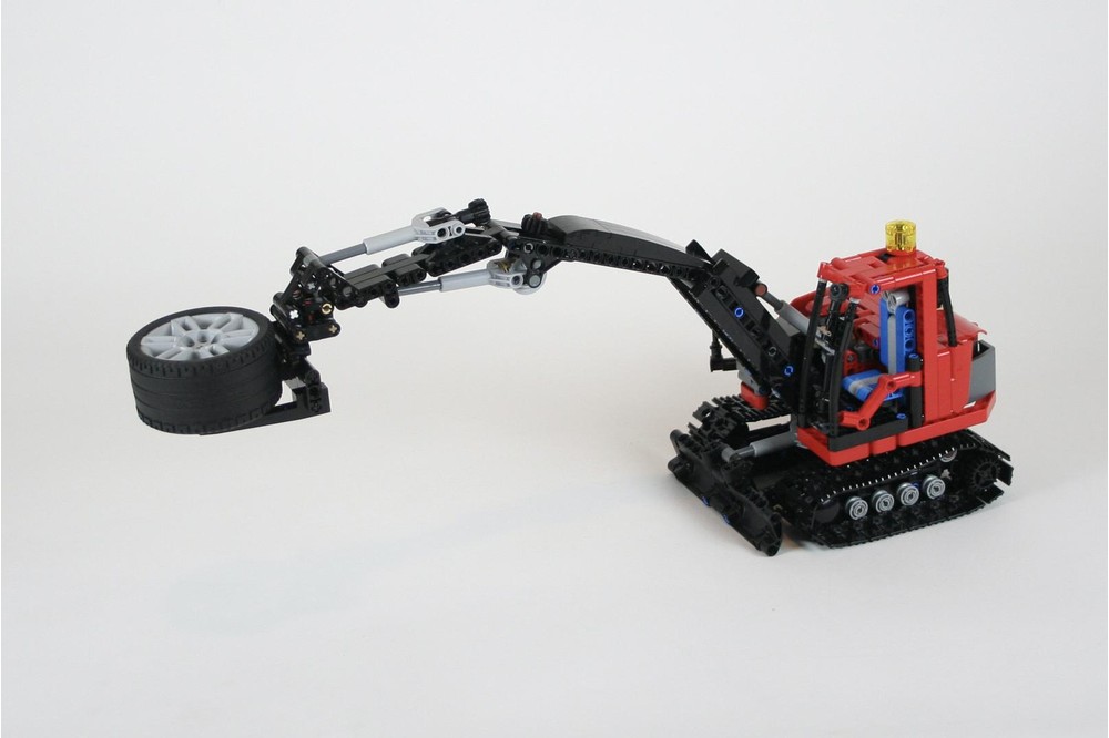 LEGO MOC Skid Excavator by thirdwigg | Rebrickable - Build with LEGO