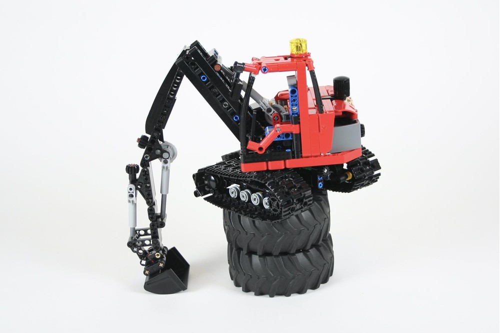 LEGO MOC Skid Excavator by thirdwigg | Rebrickable - Build with LEGO
