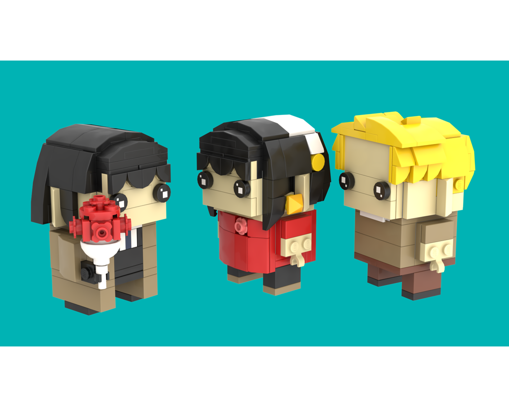 LEGO MOC Damian Desmond and his followers from SPY x FAMILY, 3X3 ...