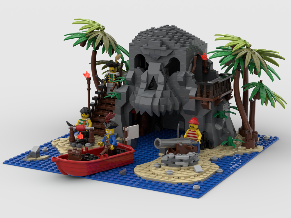 LEGO MOC Skull Island by szandris89 | Rebrickable - Build with LEGO