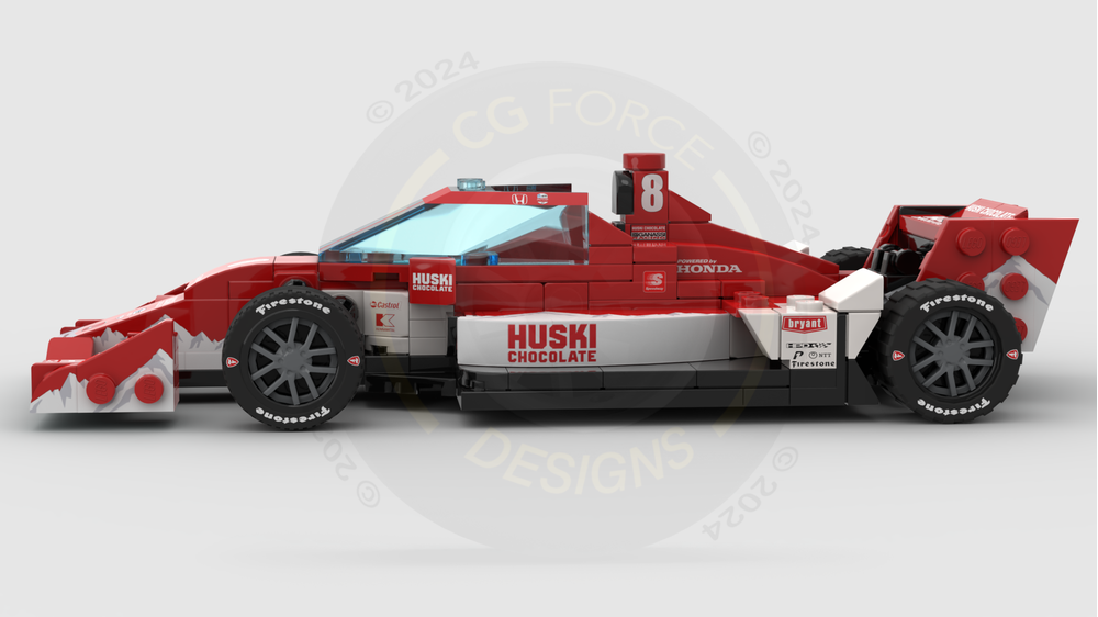 LEGO MOC Indycar 2022 CGR Ericsson Circuit Spec by CGForceDesigns ...