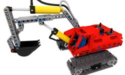 LEGO MOC-5567 Full RC Compact Excavator (Technic > Model > Construction ...