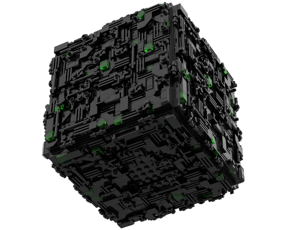 LEGO MOC Borg Cube (micro) by magurean.paul | Rebrickable - Build with LEGO