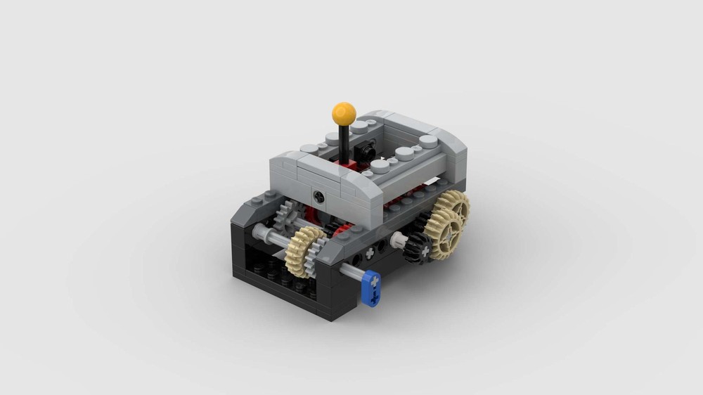 LEGO MOC Simple 6 speed Gearbox by Manos LC | Rebrickable - Build with LEGO