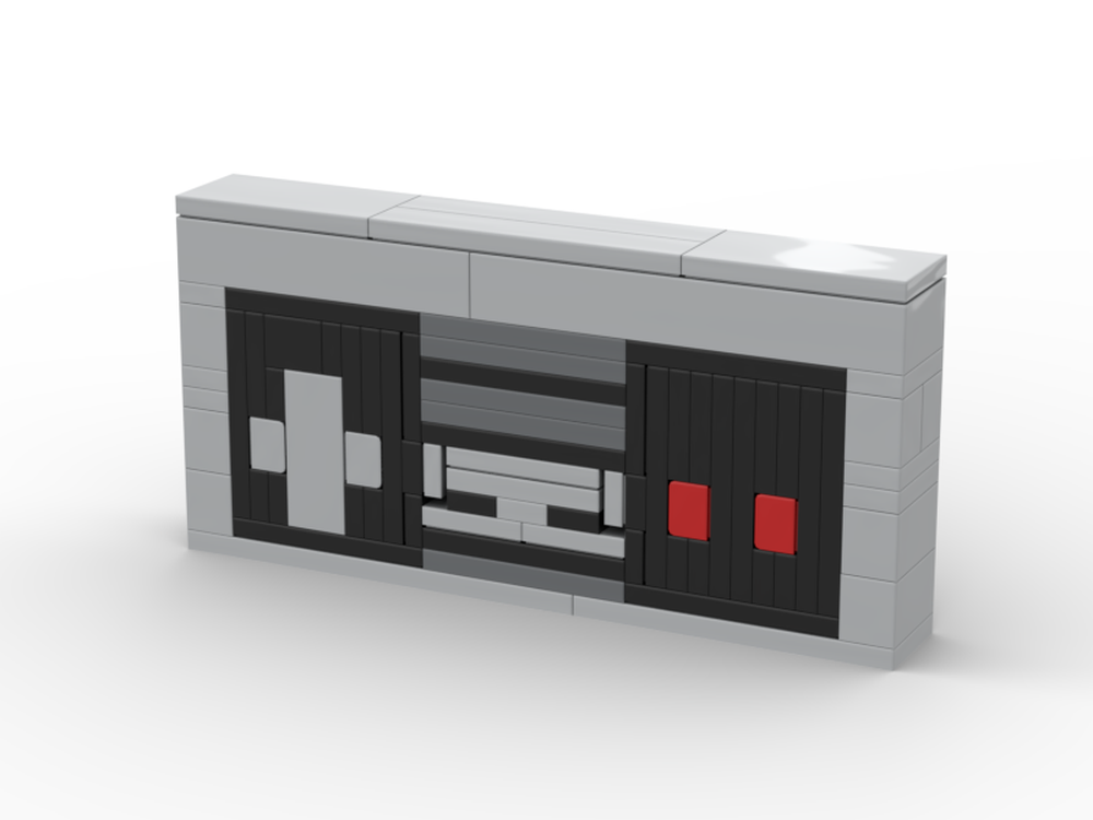 LEGO MOC NES Controller by BD Technic | Rebrickable - Build with LEGO