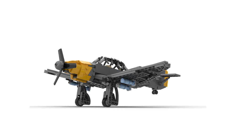 LEGO MOC Junkers Ju-87 (Minifig scale 1:42) by Qwinter | Rebrickable ...