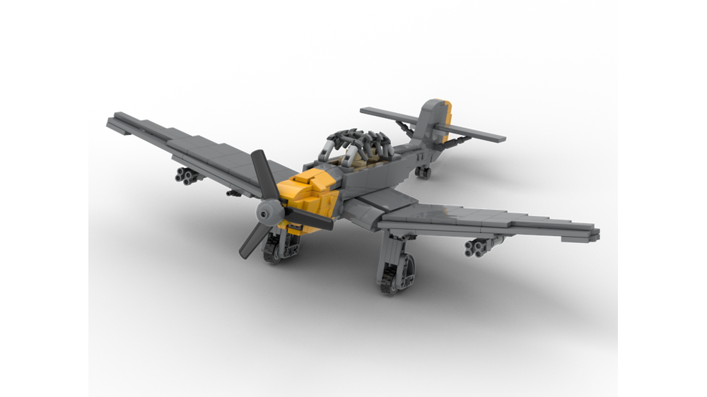 LEGO MOC-112749 Junkers Ju-87 (Minifig scale 1:42) by Qwinter ...