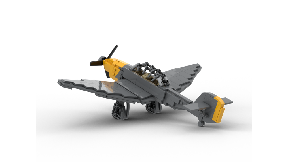 LEGO MOC Junkers Ju-87 (Minifig scale 1:42) by Qwinter | Rebrickable ...