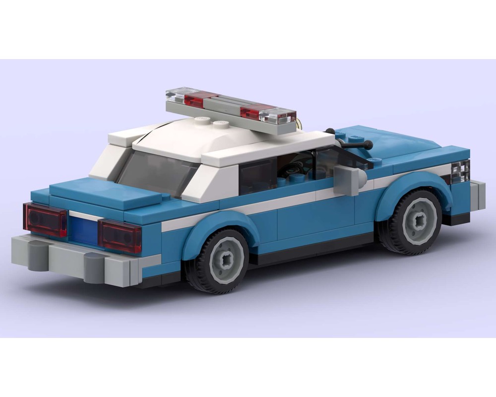 LEGO MOC 80s NYPD style Police Cruiser by rebrick_me | Rebrickable ...